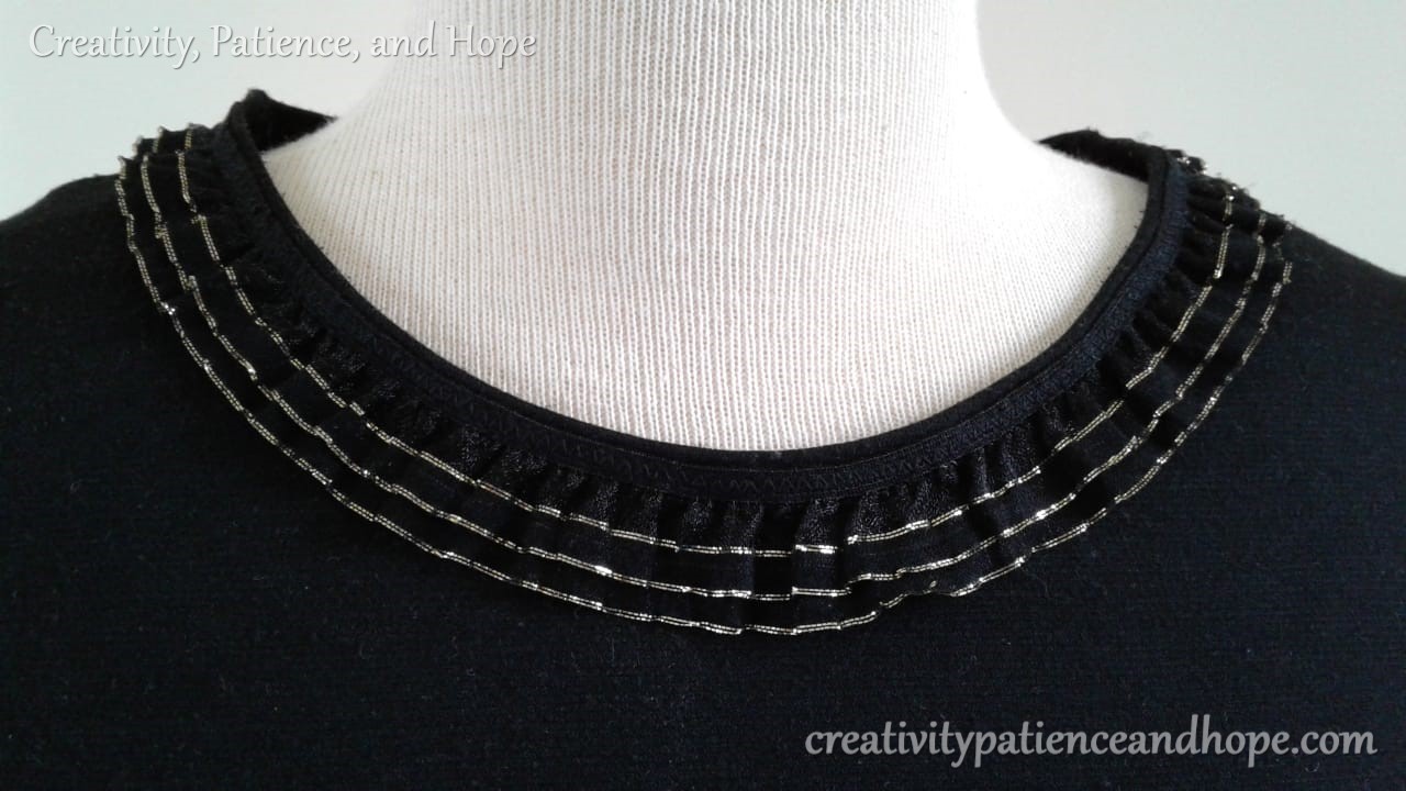 Black Knit Dress – Free Pattern - Creativity, Patience, and Hope